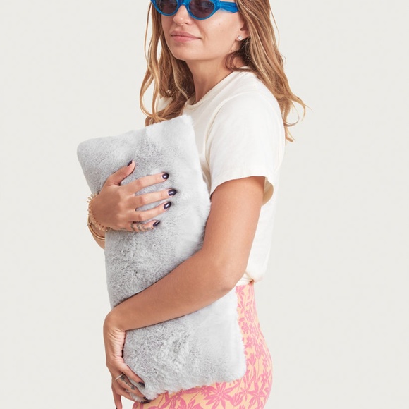 Unhide | Accents | New Unhide Marshmallow Squish Pillow Silver Lynx ...
